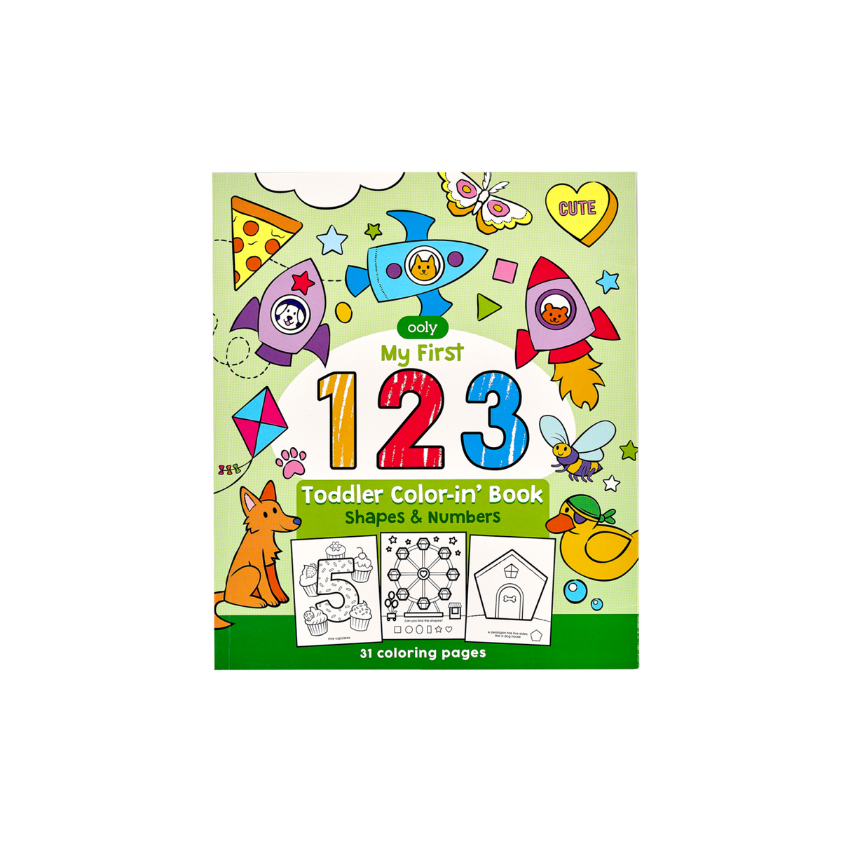 Mi primer libro para colorear - números – Full of Wonder